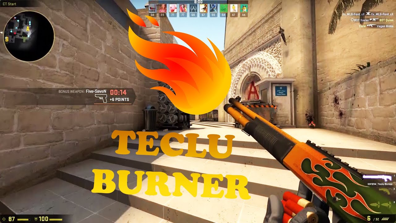 CS:GO - XM1014 | Teclu Burner Gameplay - YouTube