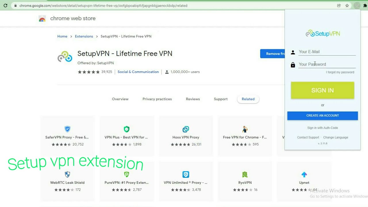 Best Free VPN Chrome Extension | How To Add VPN Setup VPN Extension ...