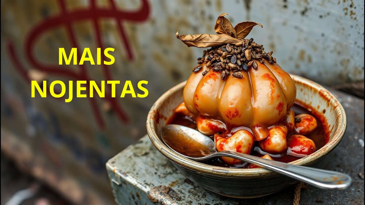 As 12 COMIDAS MAIS NOJENTAS da Índia que Você NÃO Acredita que EXISTEM ...