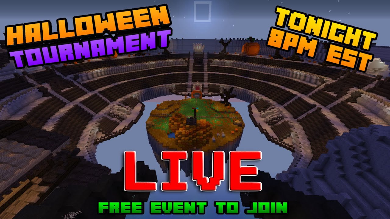 EPIC Halloween Tournament in minecraft! (ChronoCraft) - YouTube
