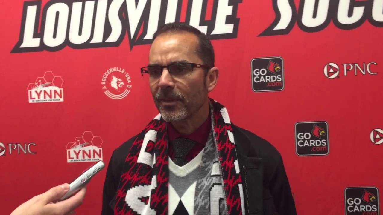 Louisville Men's Soccer - Ken Lolla Postgame Interview - YouTube