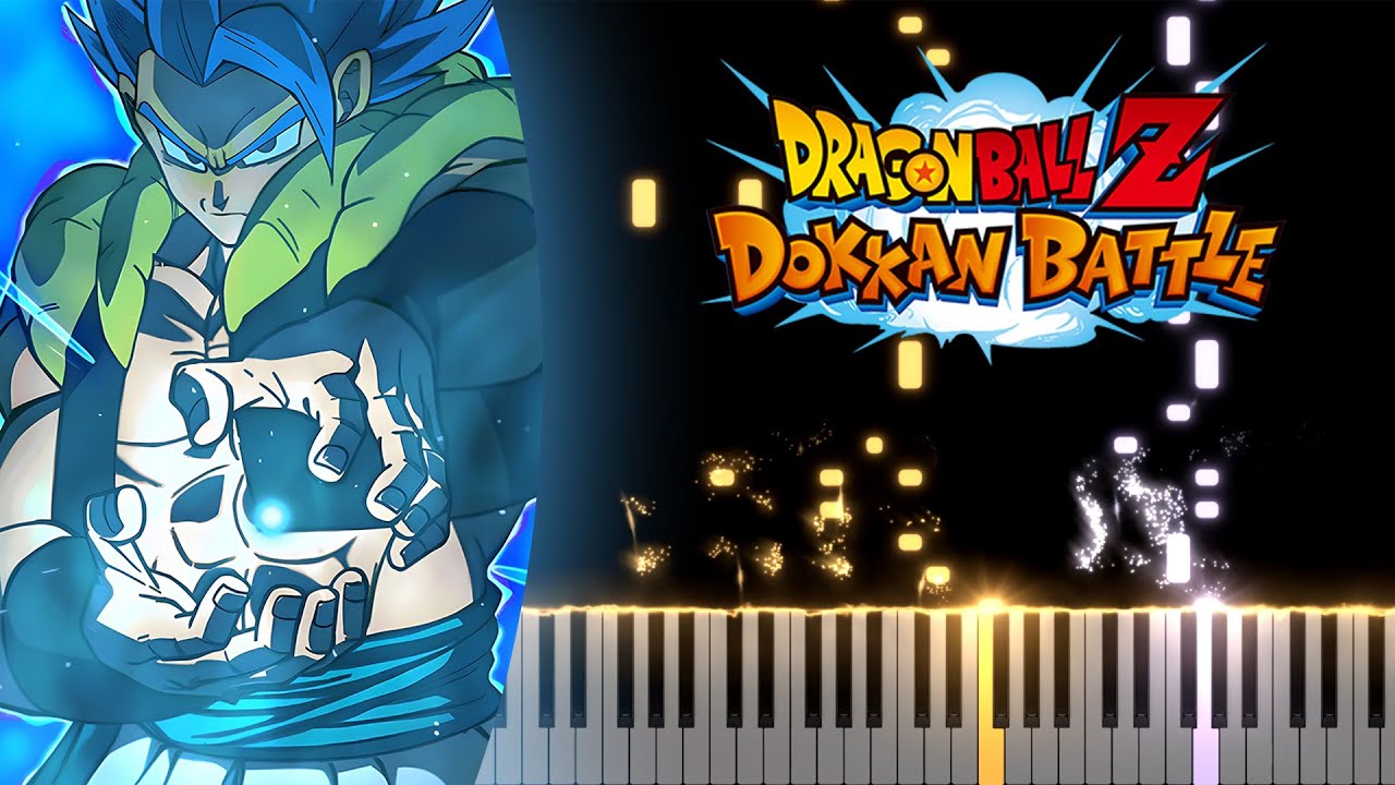 LR STR Gogeta Blue Active Skill OST - DBZ Dokkan Battle - Piano ...