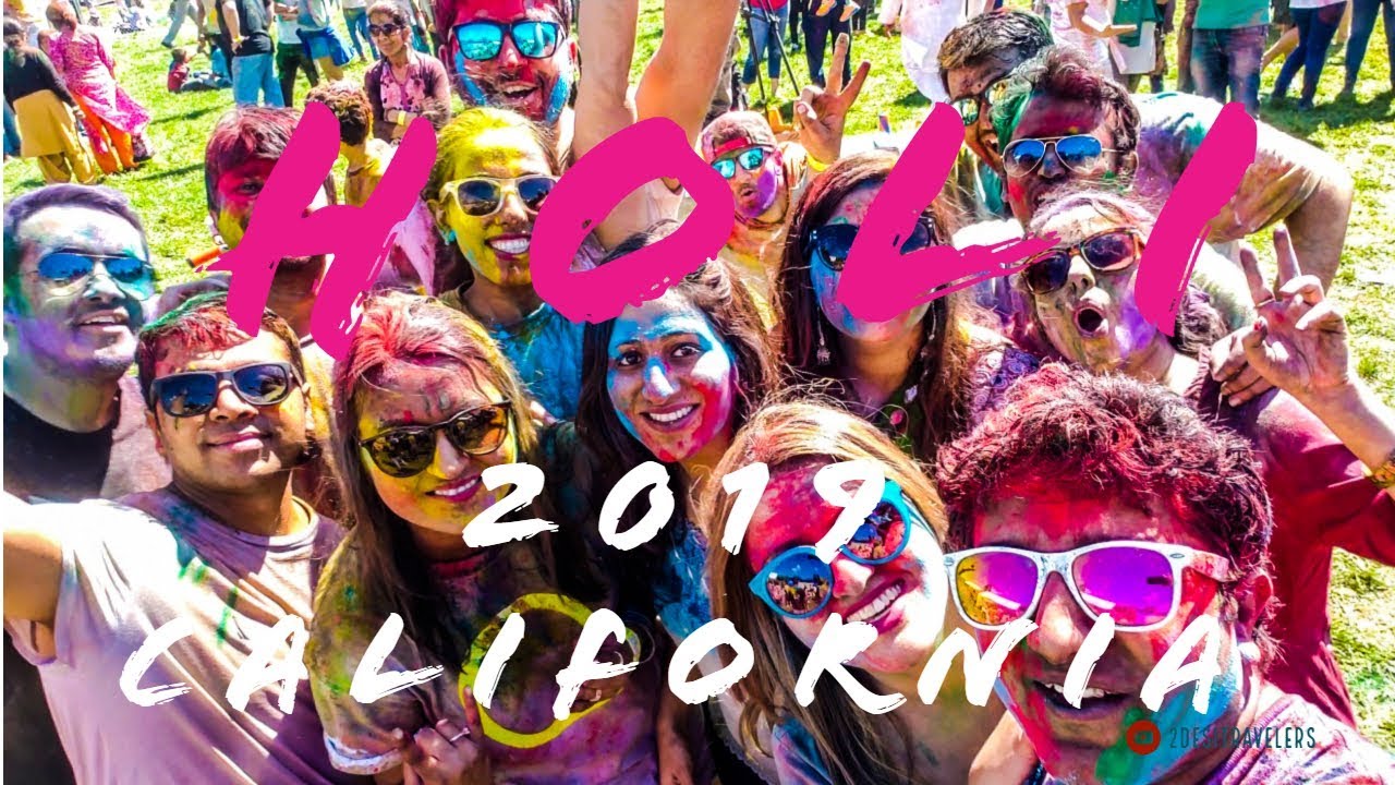 Holi in America - Festival of Colors | California | Cinematic Video ...