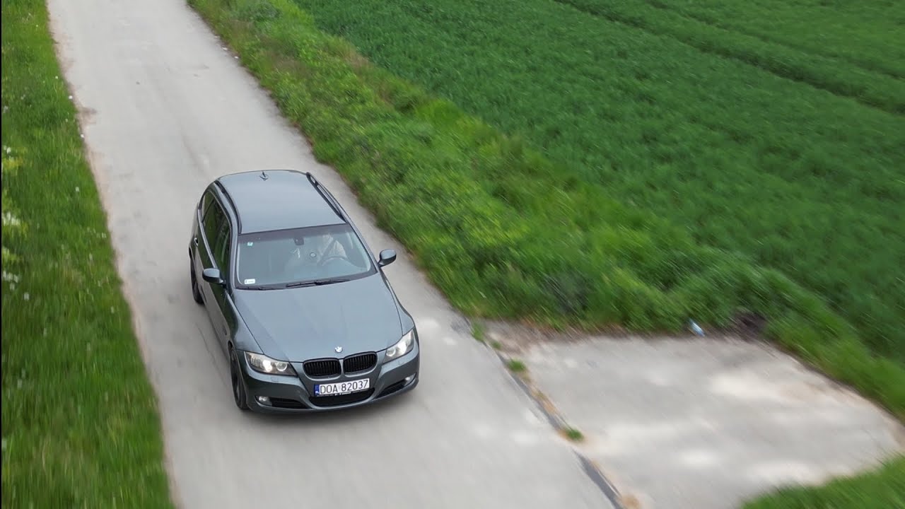 Test DJI Mini 3 Pro Active track / Bmw e91 - YouTube