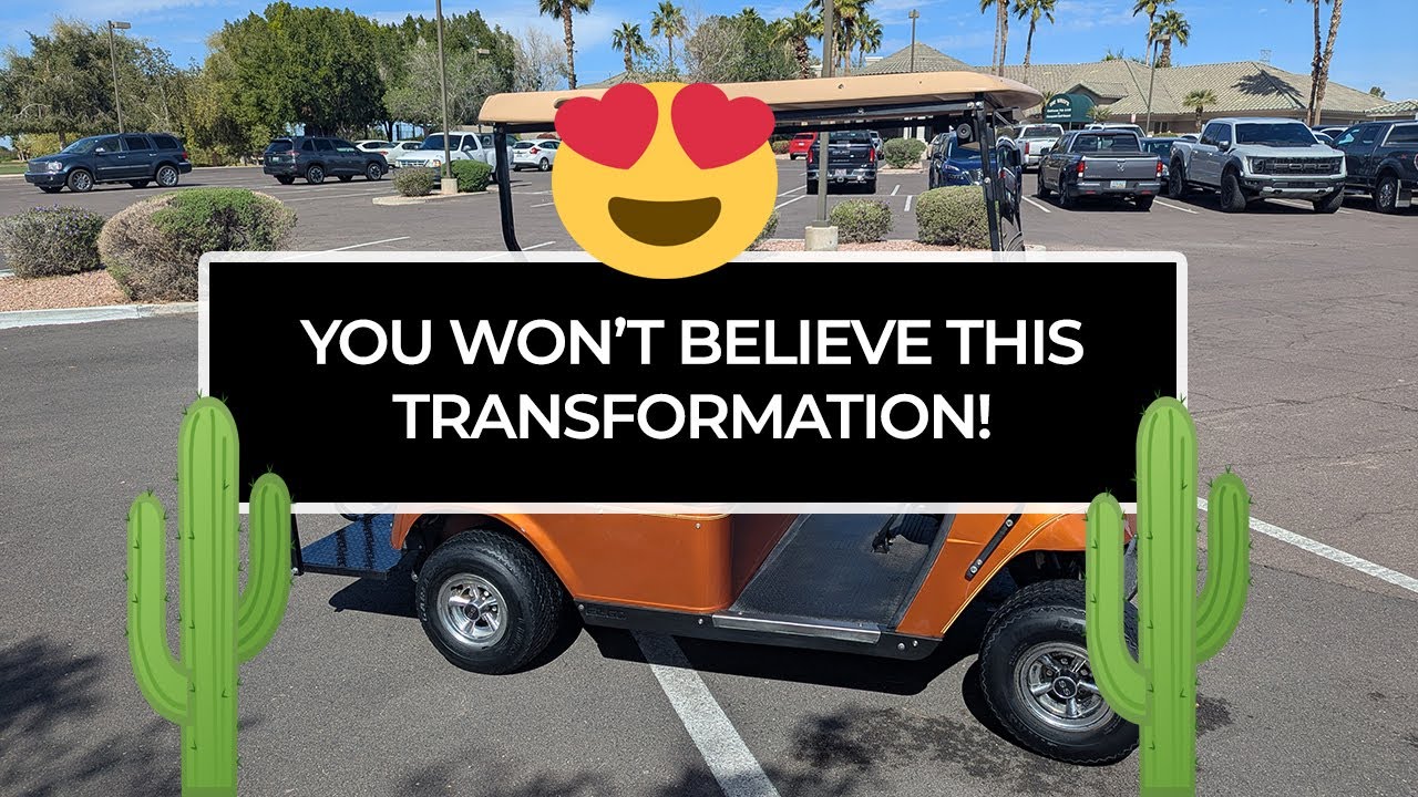 AMAZING Golf Cart Transformation at Viewpoint Golf Course in Mesa, AZ ...