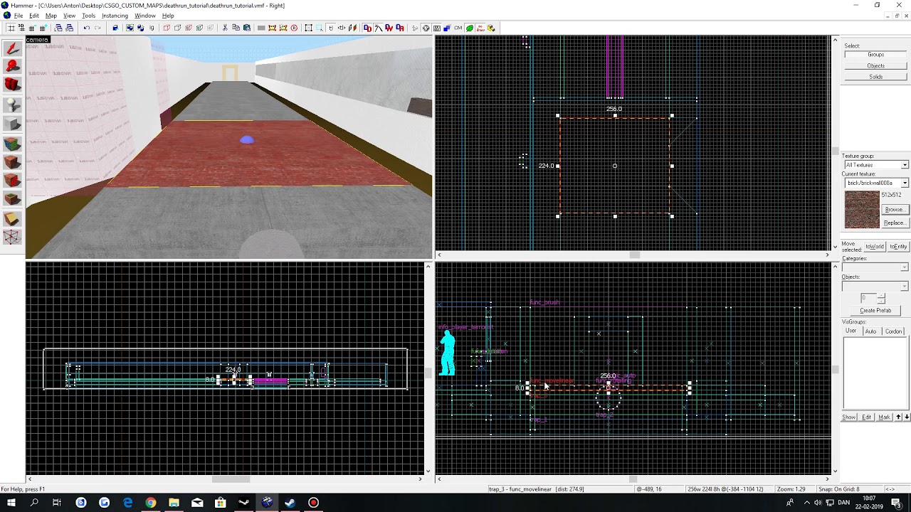 Source SDK - Deathrun Trap. Sliding Floor - YouTube