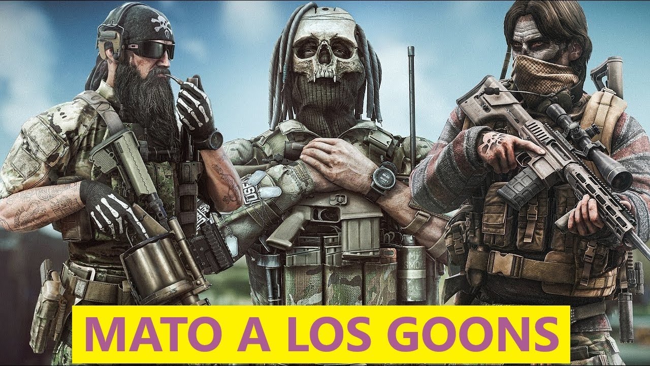 MATO A LOS GOONS EN EL MAPA DE CUSTOMS SIN BUSCARLOS - ESCAPE FROM ...