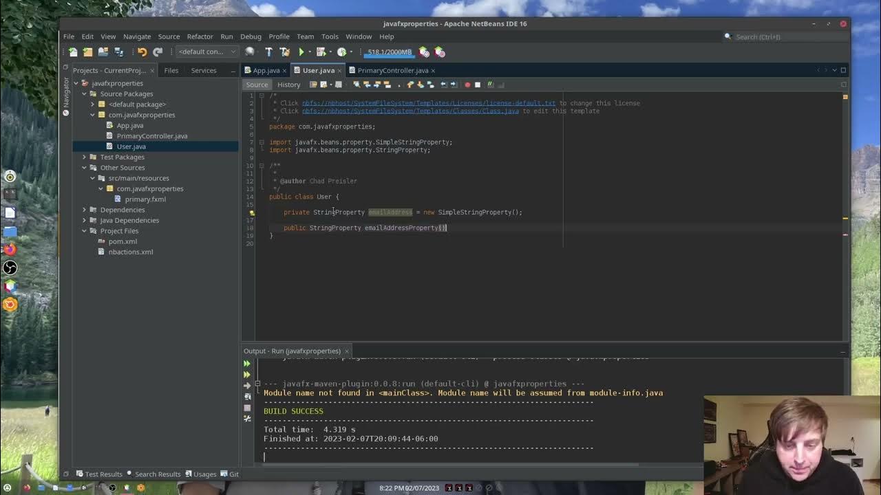 Bidirectional binding in JavaFX. - YouTube