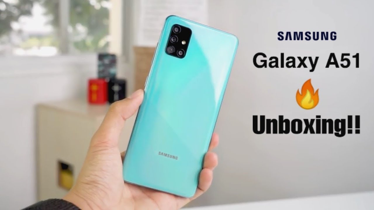 Samsung Galaxy A51 Unboxing and First Impressions! - YouTube