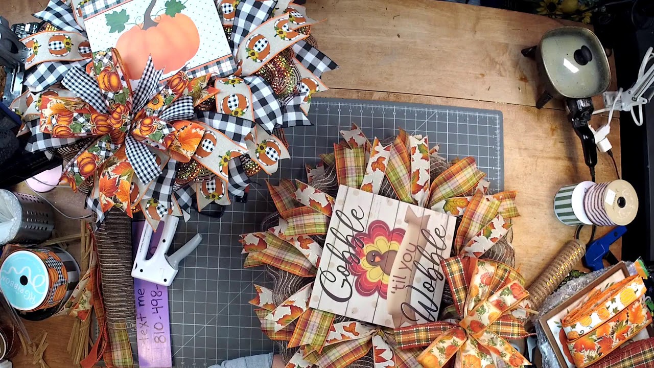 Labor Day WREATH KITS! - YouTube