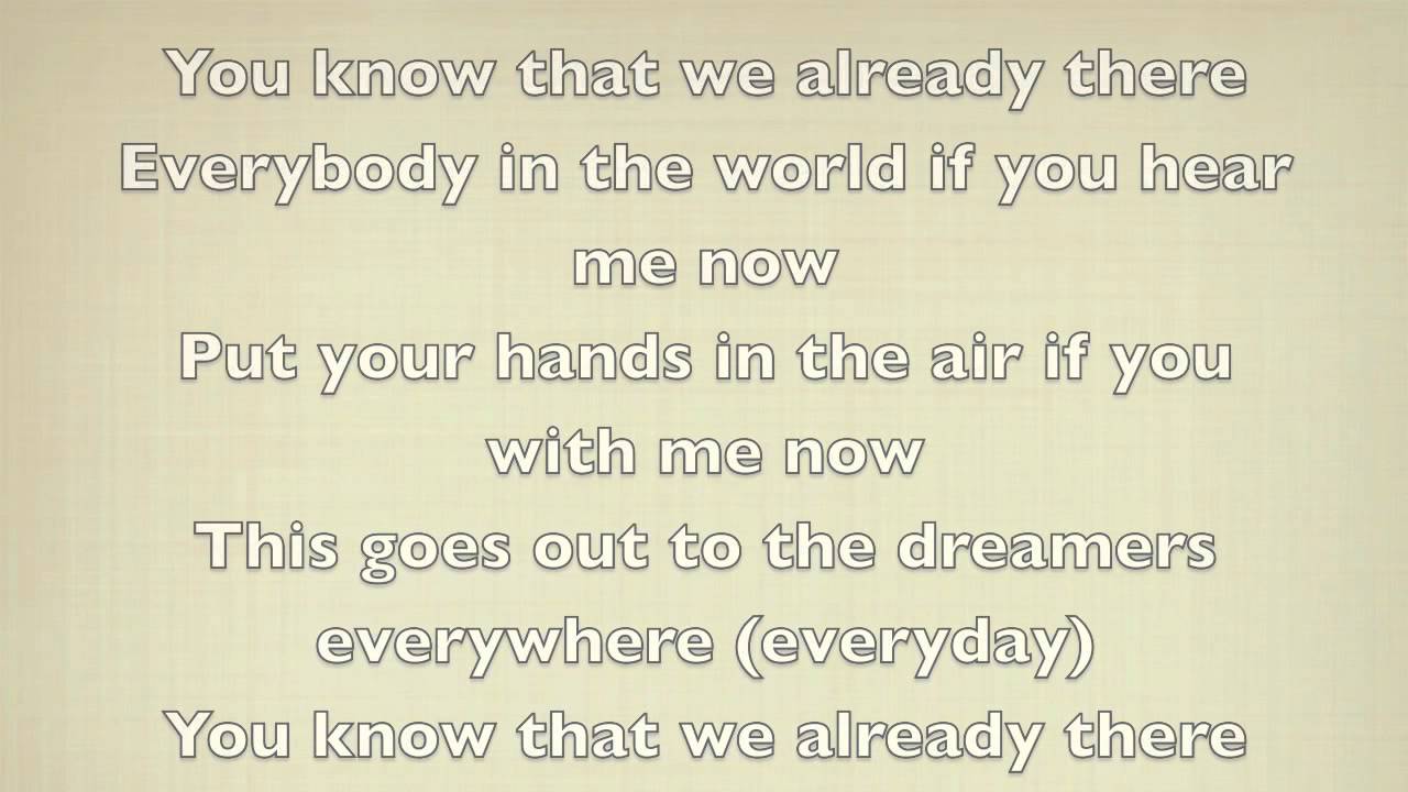 John West - Already There ft. Big Sean Lyrics - YouTube