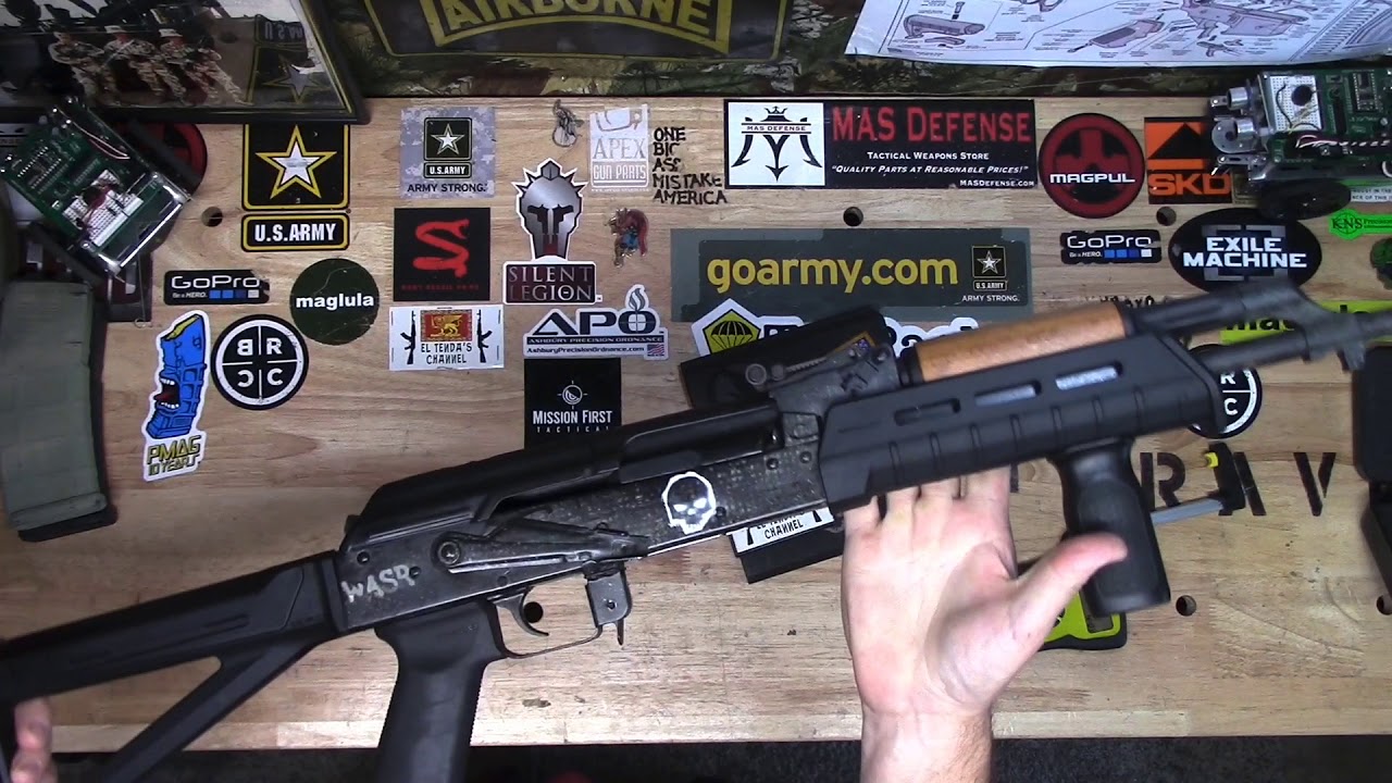 AK trigger pull test with Wheeler digital trigger gauge - YouTube