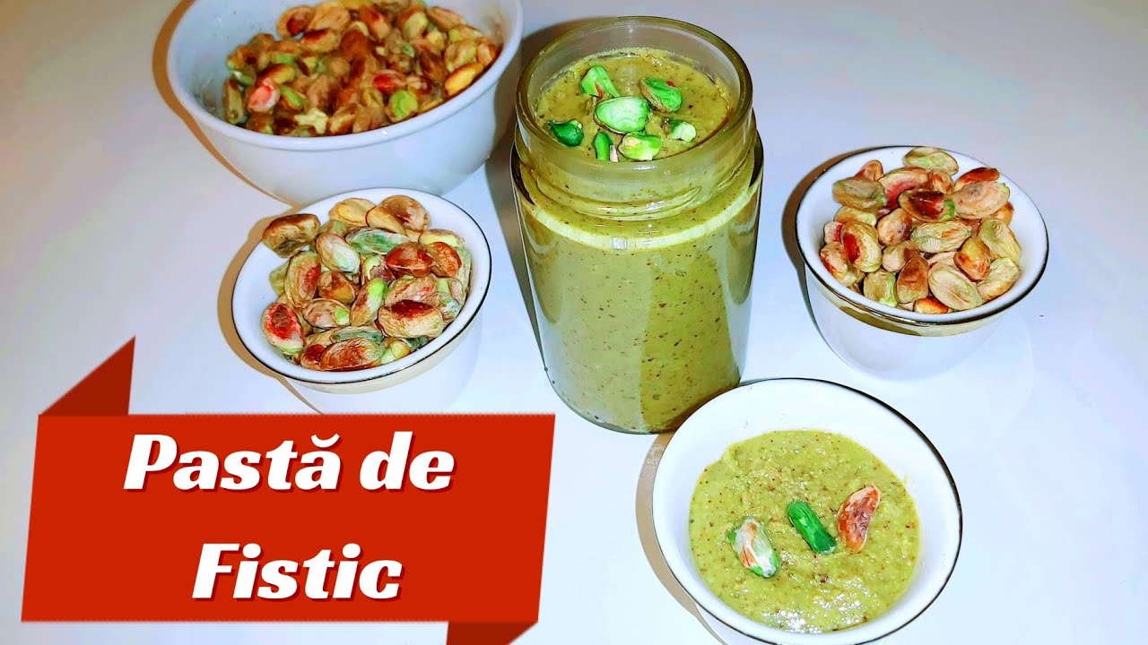 Pastă de Fistic Perfectă-Fistic 88,34% concentrație -Pistachio nut ...
