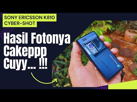 SONY ERICSSON K810 Cyber-Shot || CAMERA-NYA CANGGIH BANGETT !!! - YouTube