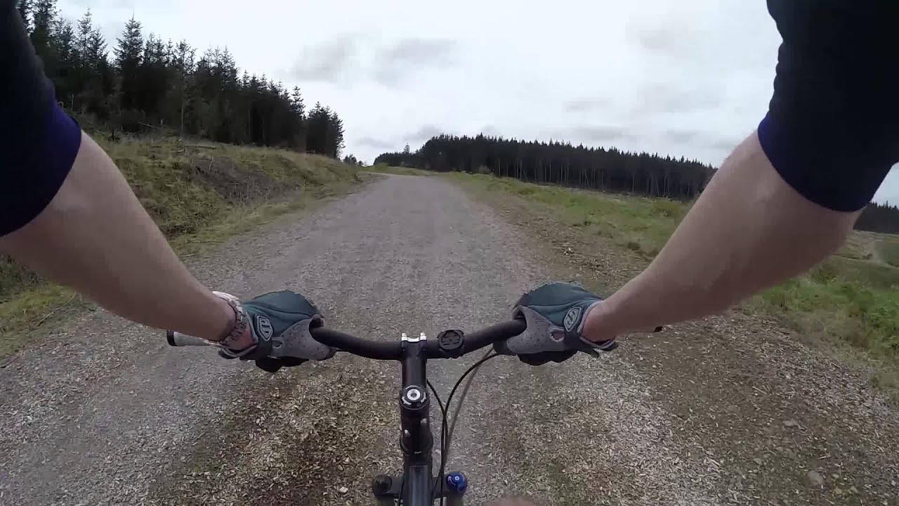 Penhydd Trail at Afan Argoed - full circuit timelapse (1080p 60fps ...