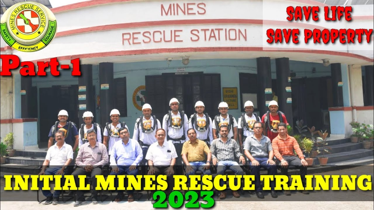 INITIAL MINES RESCUE TRAINING - 2023| Savelife |save property ...