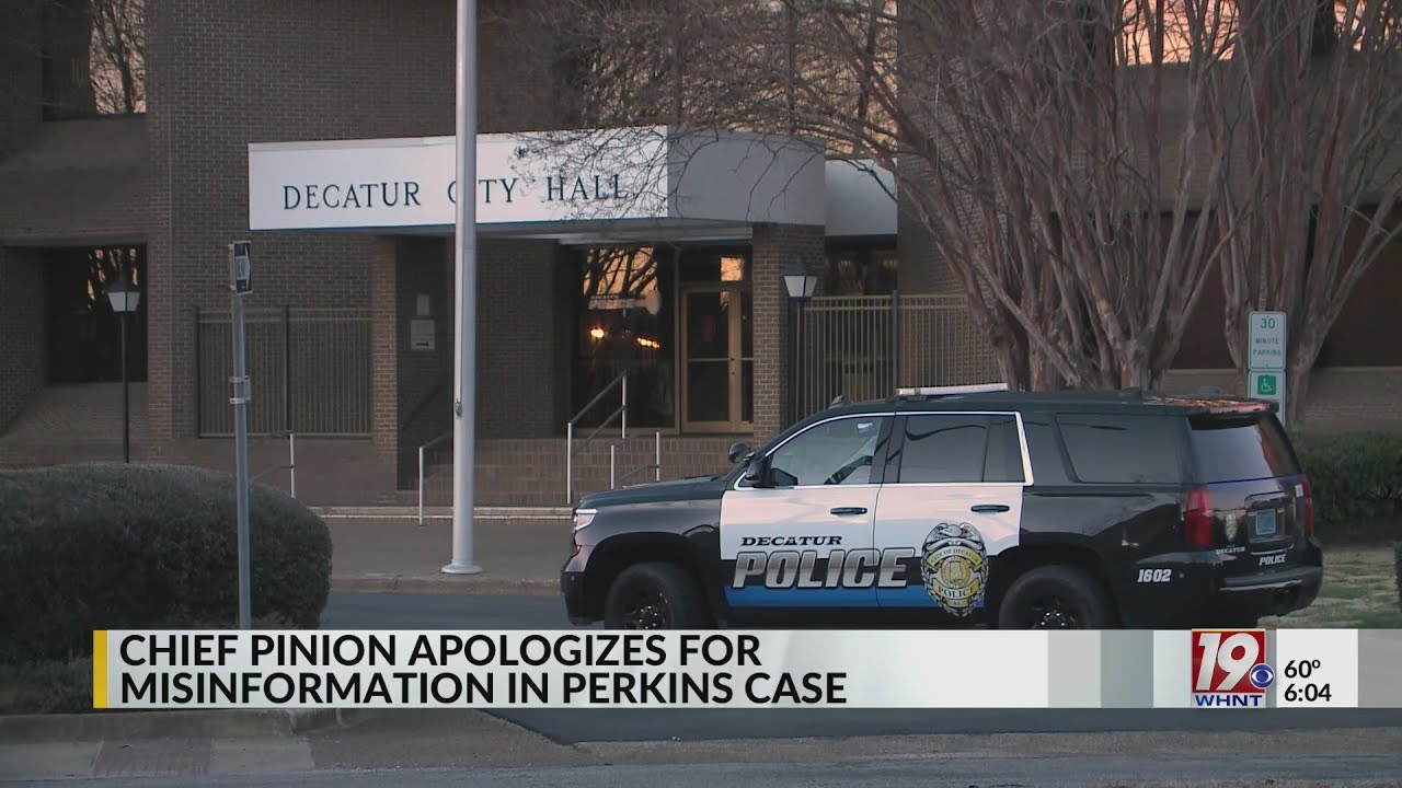 Decatur Police Chief Apologizes for Misinformation in Statement | Oct ...