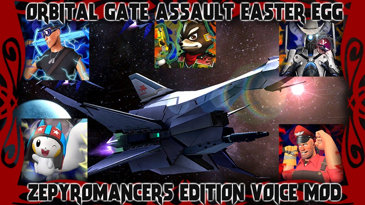 {Sm4sh} Orbital Gate Assault Easter Egg Mod: ZePyromancers Edition ...