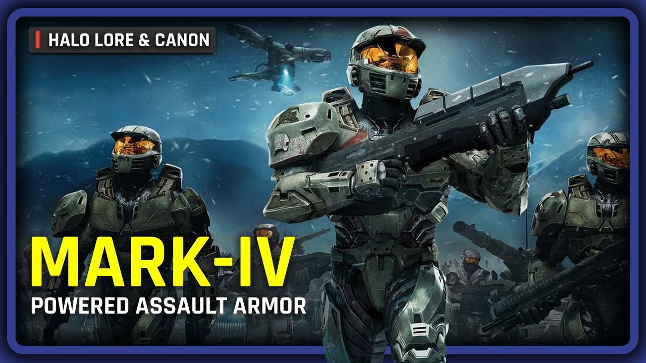 The Lore and History of the MARK-IV Armor | Halo Lore and History - YouTube