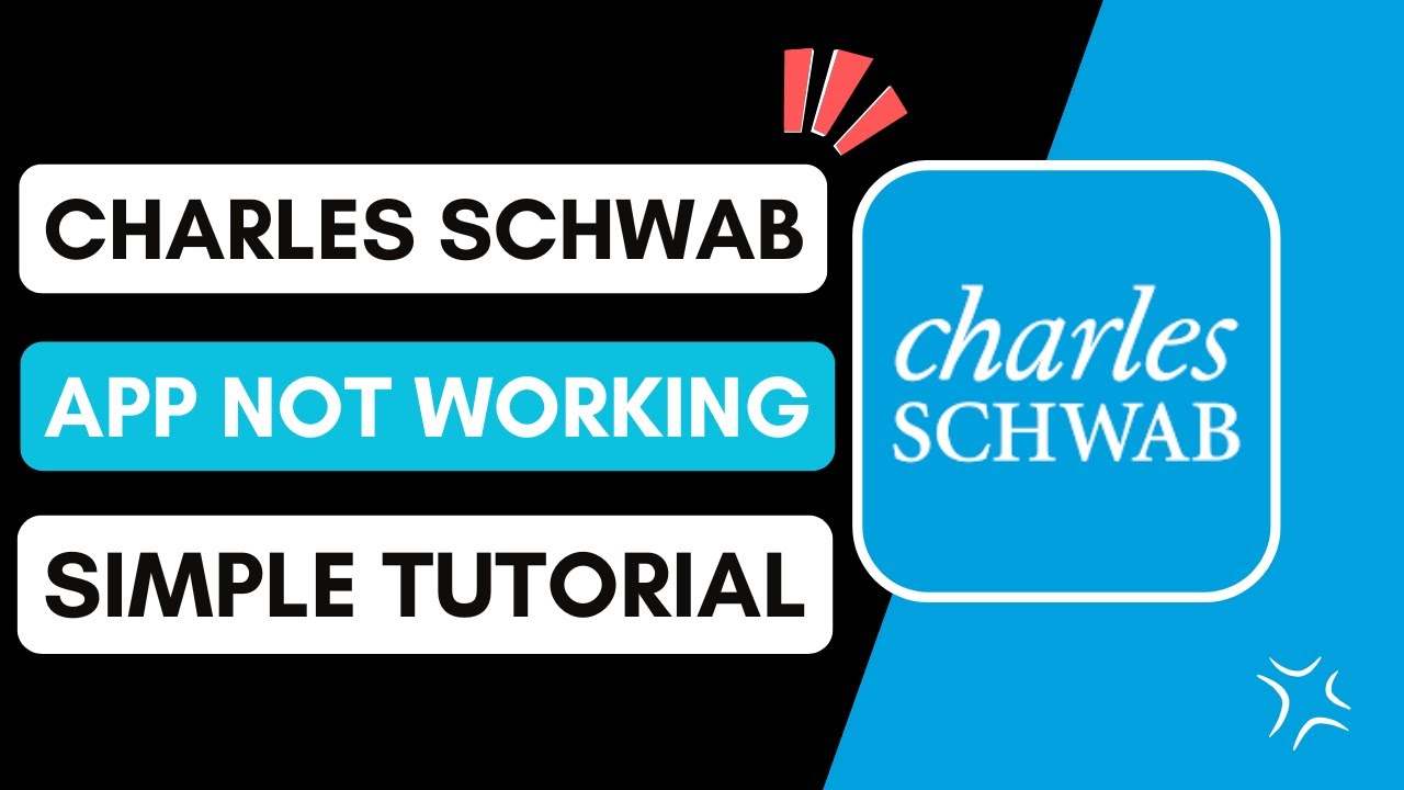 Charles Schwab App Not Working? Fix Login & Connection Issues - YouTube