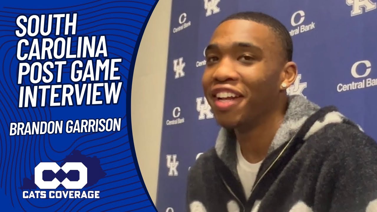 South Carolina Post Game Interview - Brandon Garrison (02-08-2025 ...