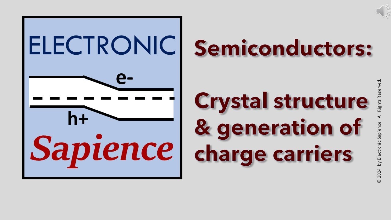 Semiconductors: Crystal structure and generation of charge carriers ...