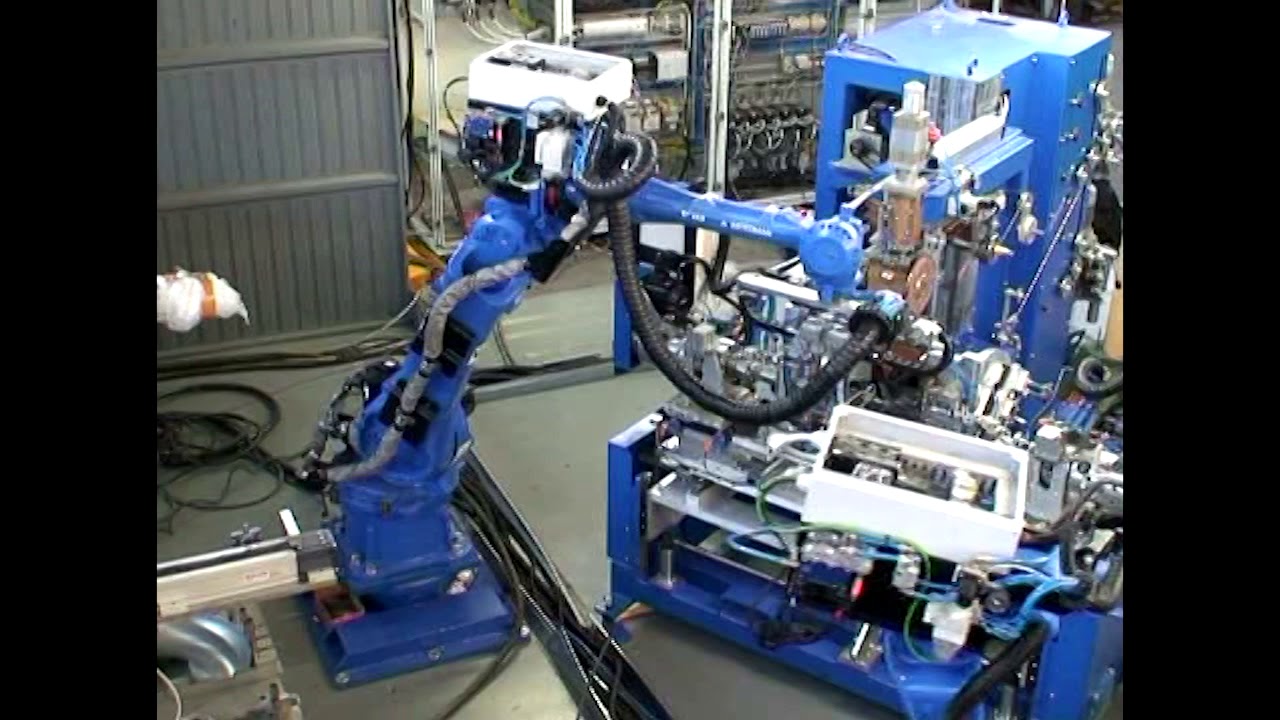 RWC HVAC Welders Automated Robotic Welding Cell for HVAC Duct Sections ...