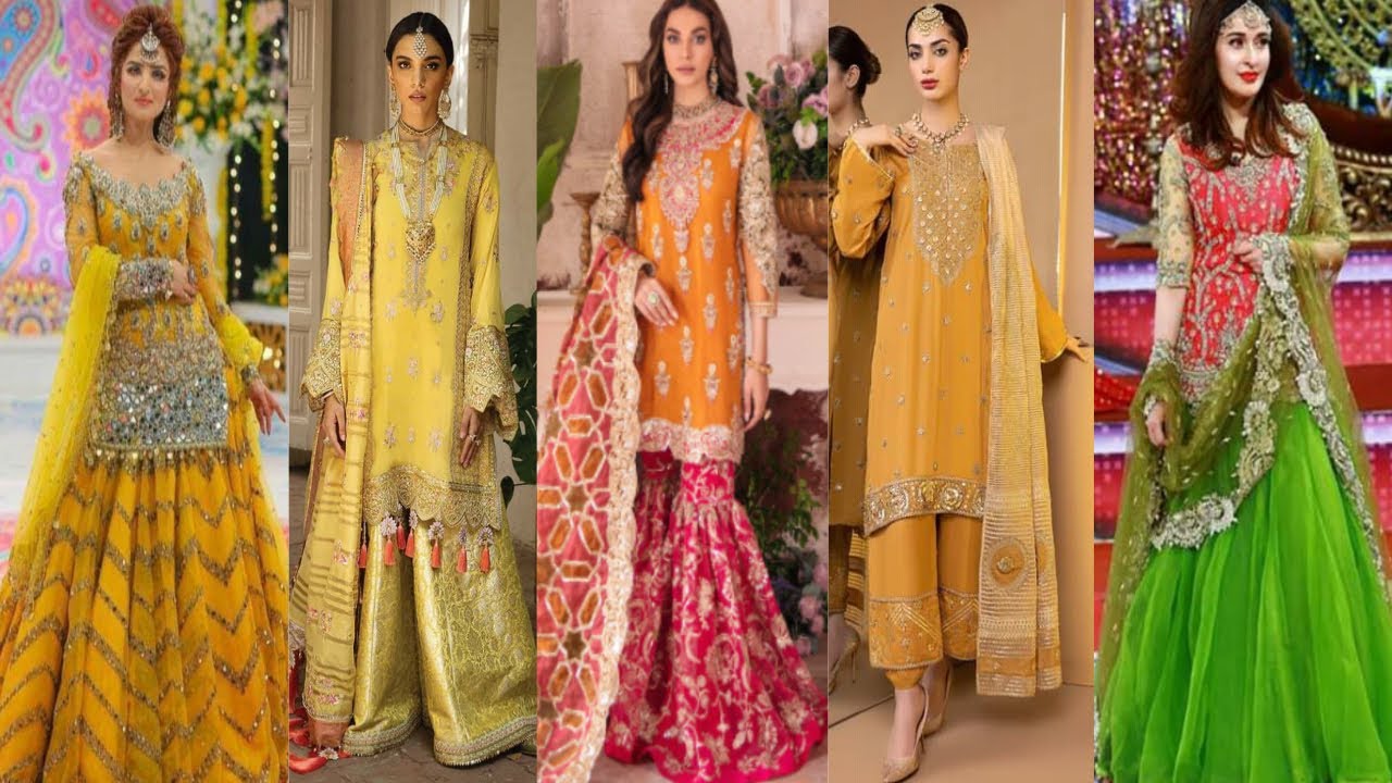 Stylish Mayon Dress Designs Ideas For Bride / Groom Sister 2022 | THE ...