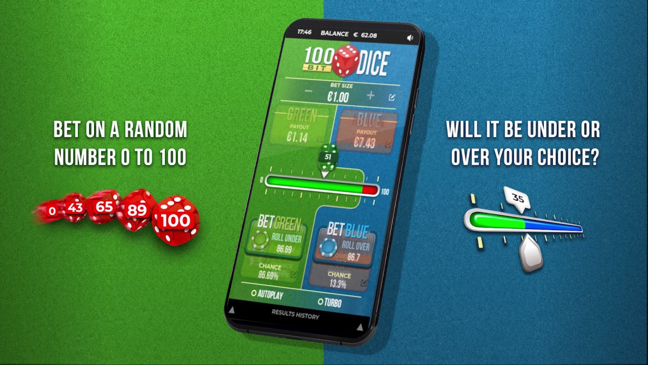 100 Bit Dice 🎲 by 4ThePlayer.com - YouTube