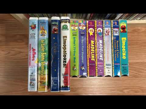 My Sony Wonder VHS Collection