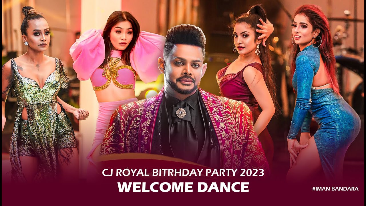Chandimal's Royal Birthday Party - Welcome Dance 🔥 ️ - YouTube