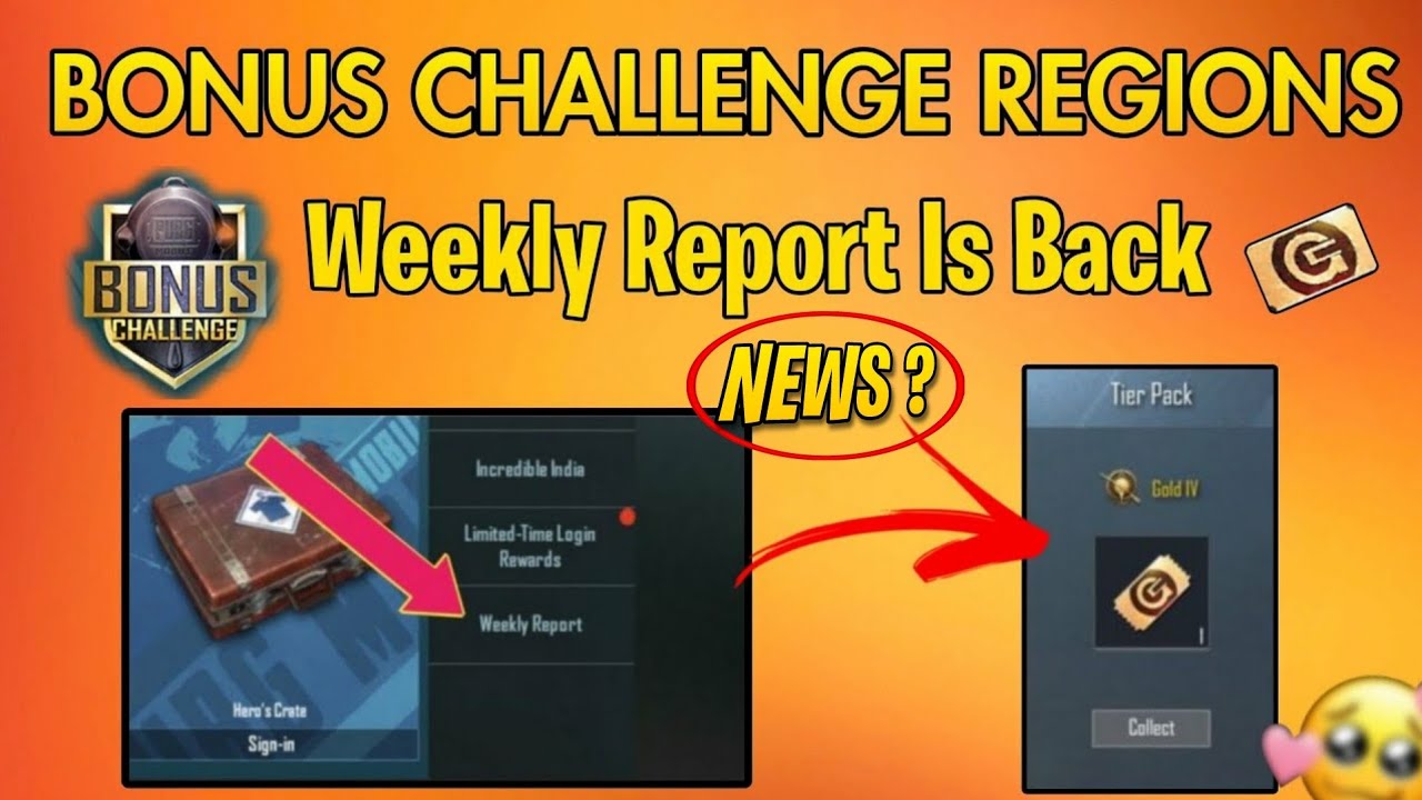 HOW TO PLAY BONUS CHALLENGE IN PUBG MOBILE | BONUS CHALLENGE WEEKLY ...