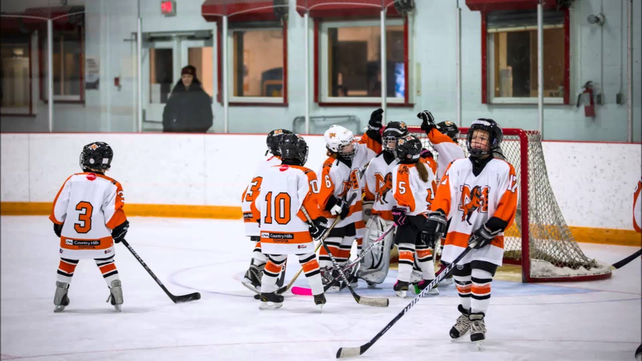 McKnight Mustangs Minor Hockey Montage Calgary - YouTube