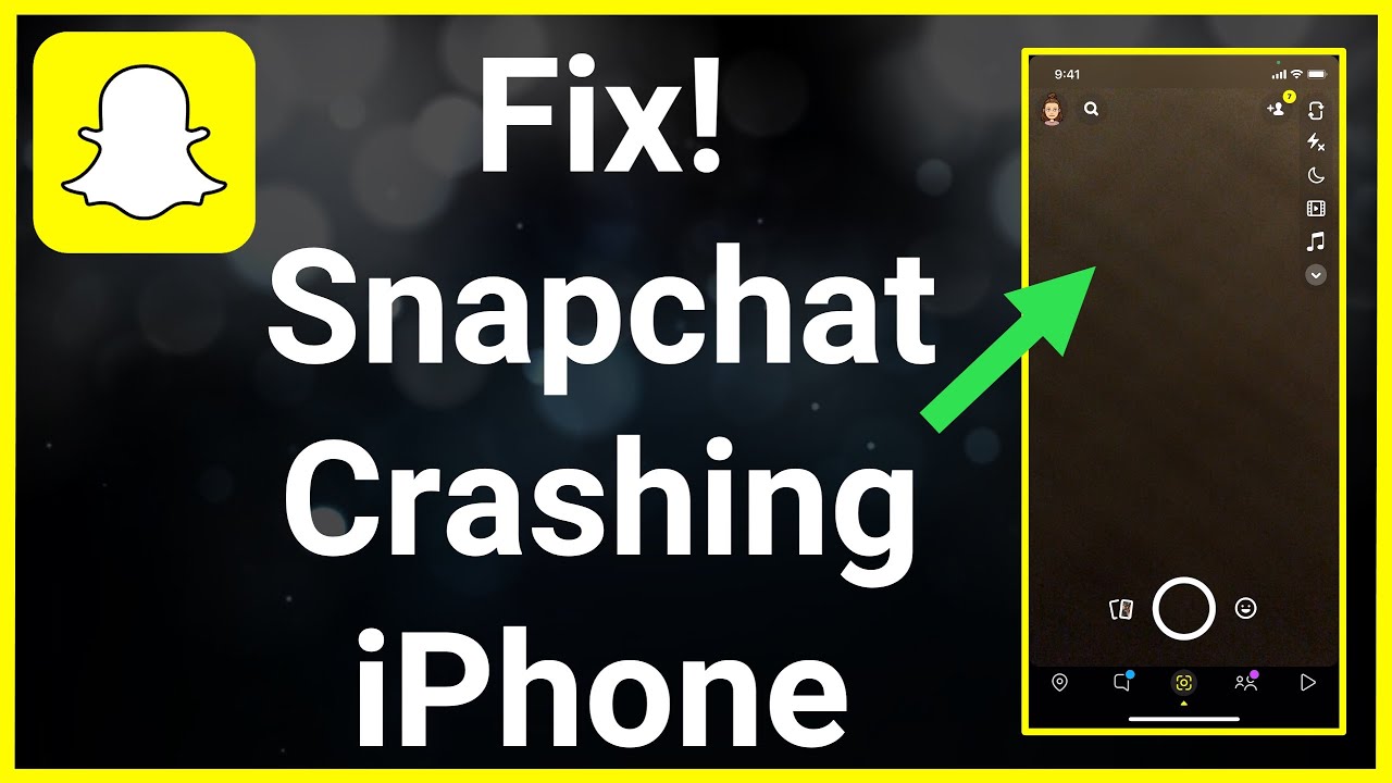 Snapchat Crashing On iPhone (FIX!) - YouTube