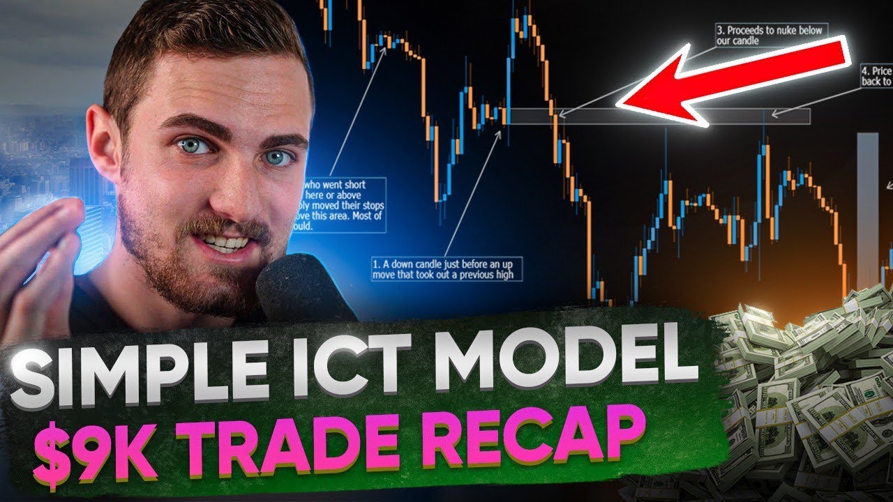 How I Made $9,000 - Simple ICT Structure Strategy (Get FUNDED With This ...