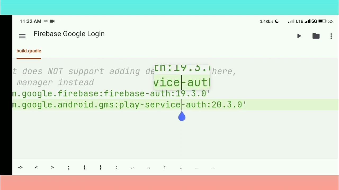 How to Add Google Signup Button in App Part 1? #codeassist #java #appdevelopment #androidstudio ...