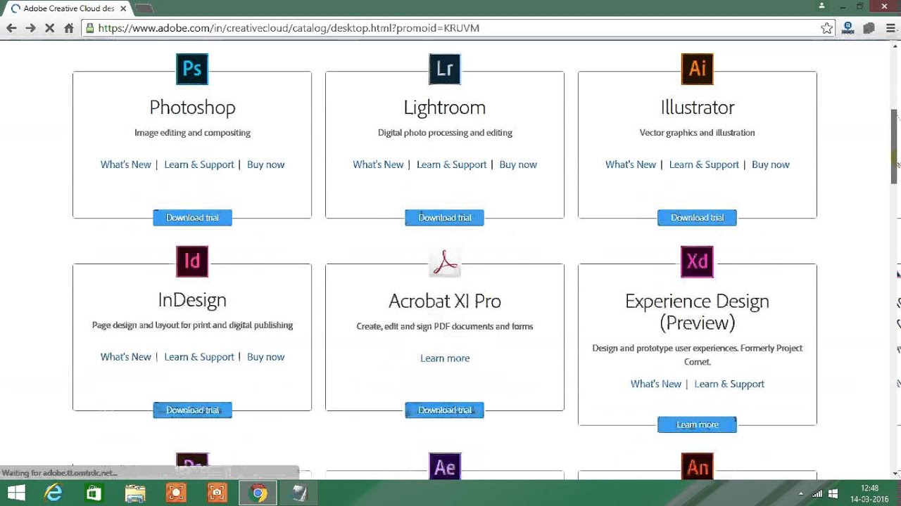 How to download adobe applications? - YouTube