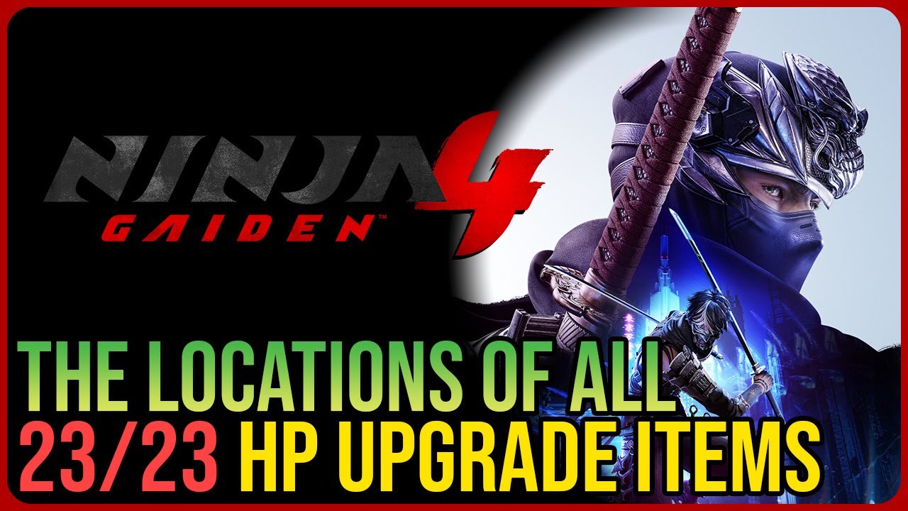 Ninja Gaiden 4 – All Health Upgrade Locations - YouTube