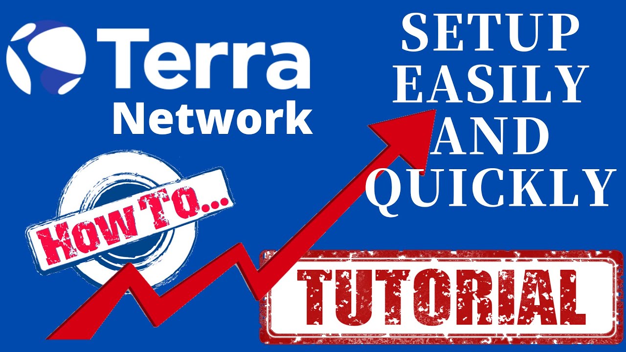 SETTING up quickly and easily on TERRA Network - YouTube