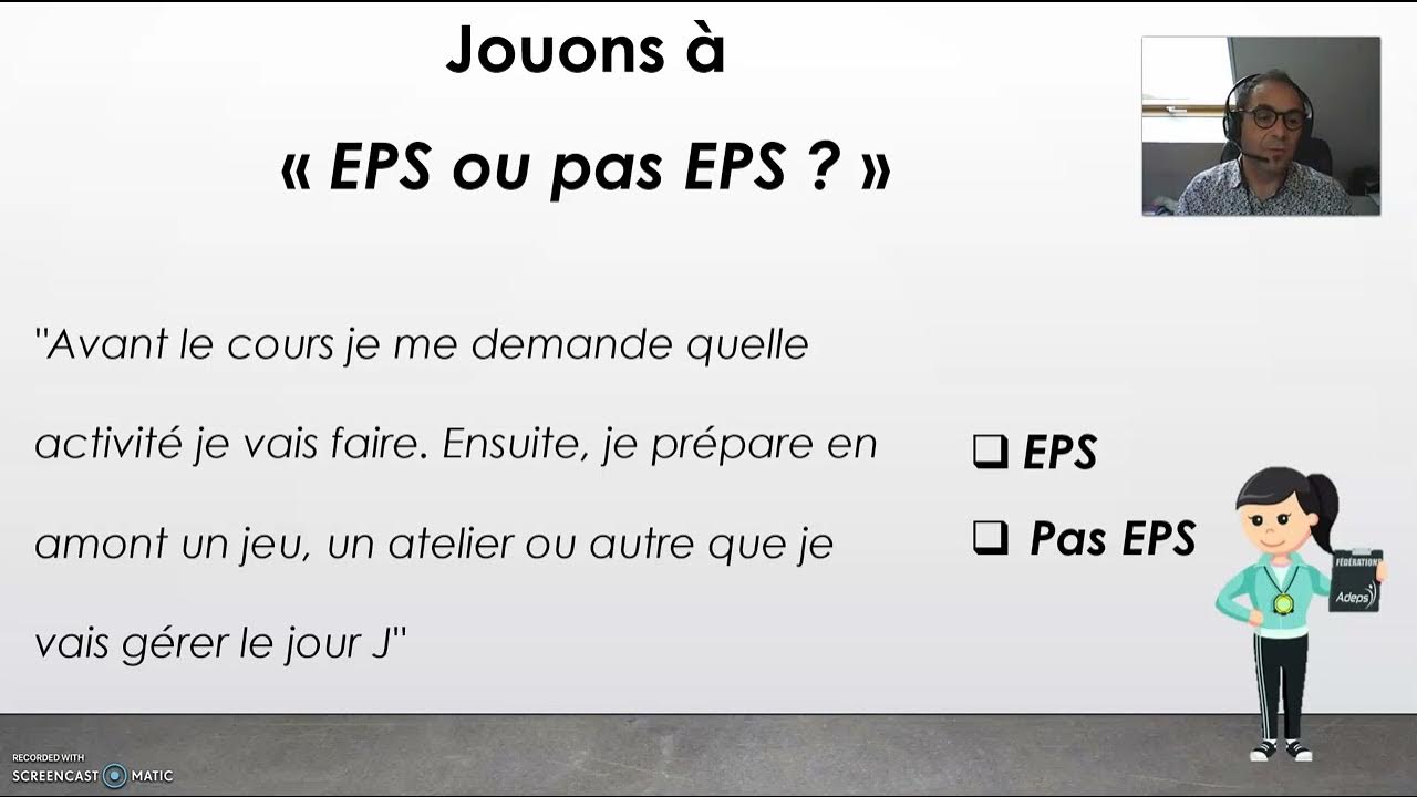 Video EPS c est quoi partie 1 - YouTube