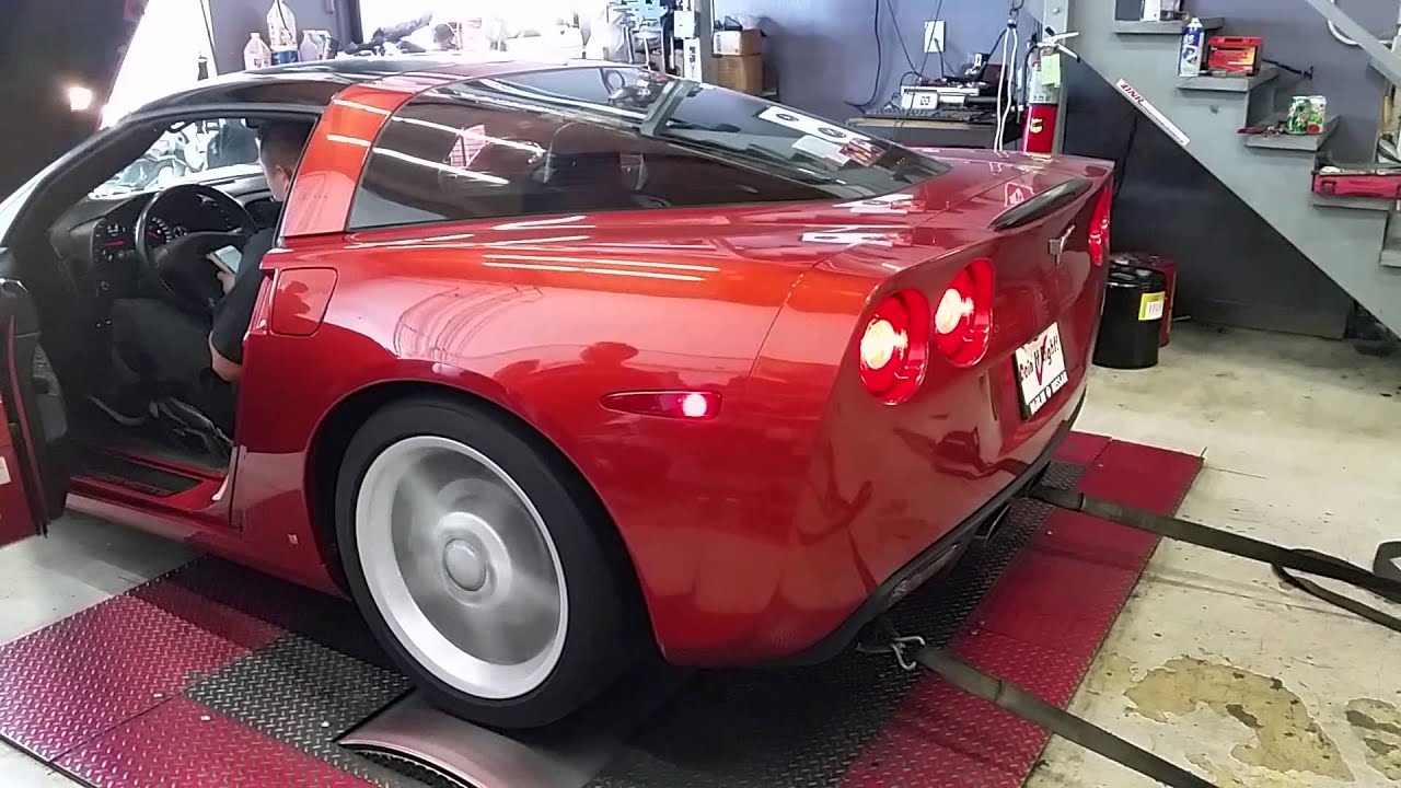 2006 C6 Corvette LS2 Dyno - YouTube