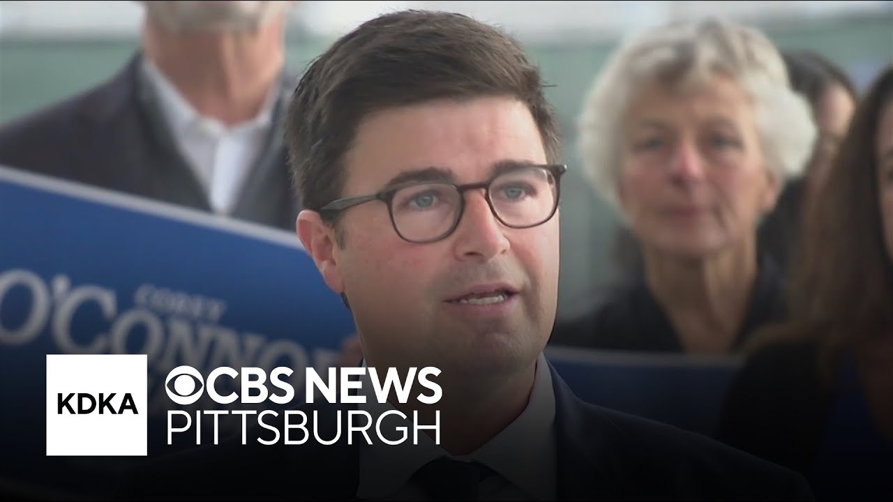 Corey O'Connor launches campaign for Pittsburgh mayor - YouTube