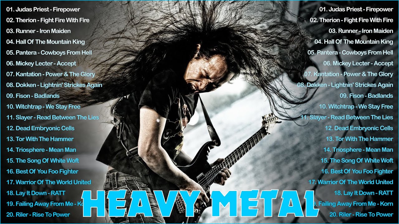 Heavy Metal Rock Golden years | Metal Mix Playlist Collection 2023 ...
