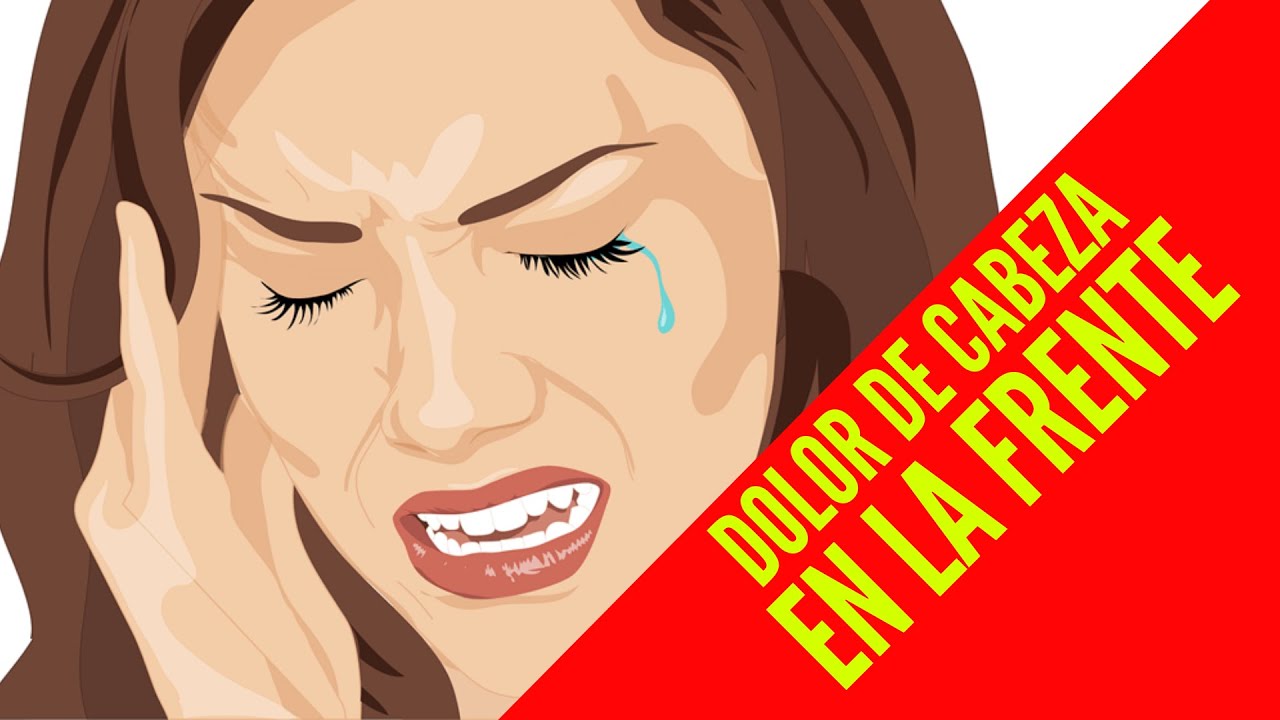 dolor de cabeza EN LA FRENTE o cefalea sinusal - YouTube