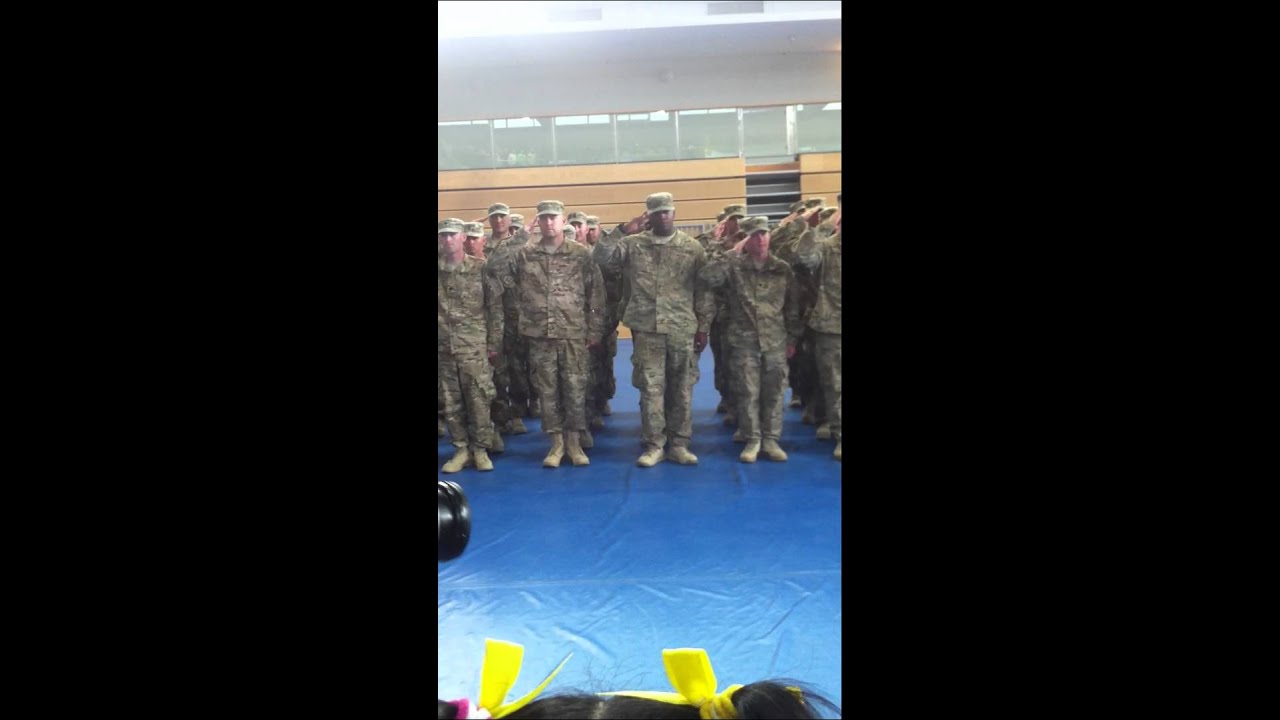Welcome Home MB6 172 Infantry Brigade Grafenwoehr Germany - YouTube