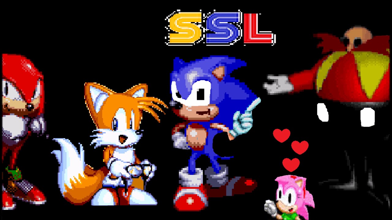 Sonic The Hedgehog GENESIS Opening Mashup; {Sonic 1 & 2 Mashup} - YouTube