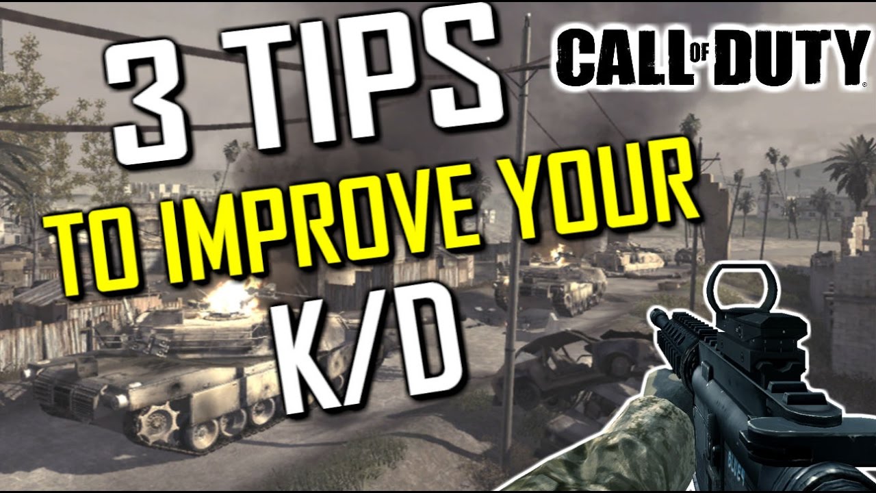 3 Quick Tips to Improve Your K/D in Call of Duty (Call of Duty MWR M4 ...