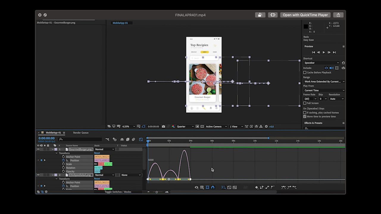Mobile UI Animation in After Effects - YouTube