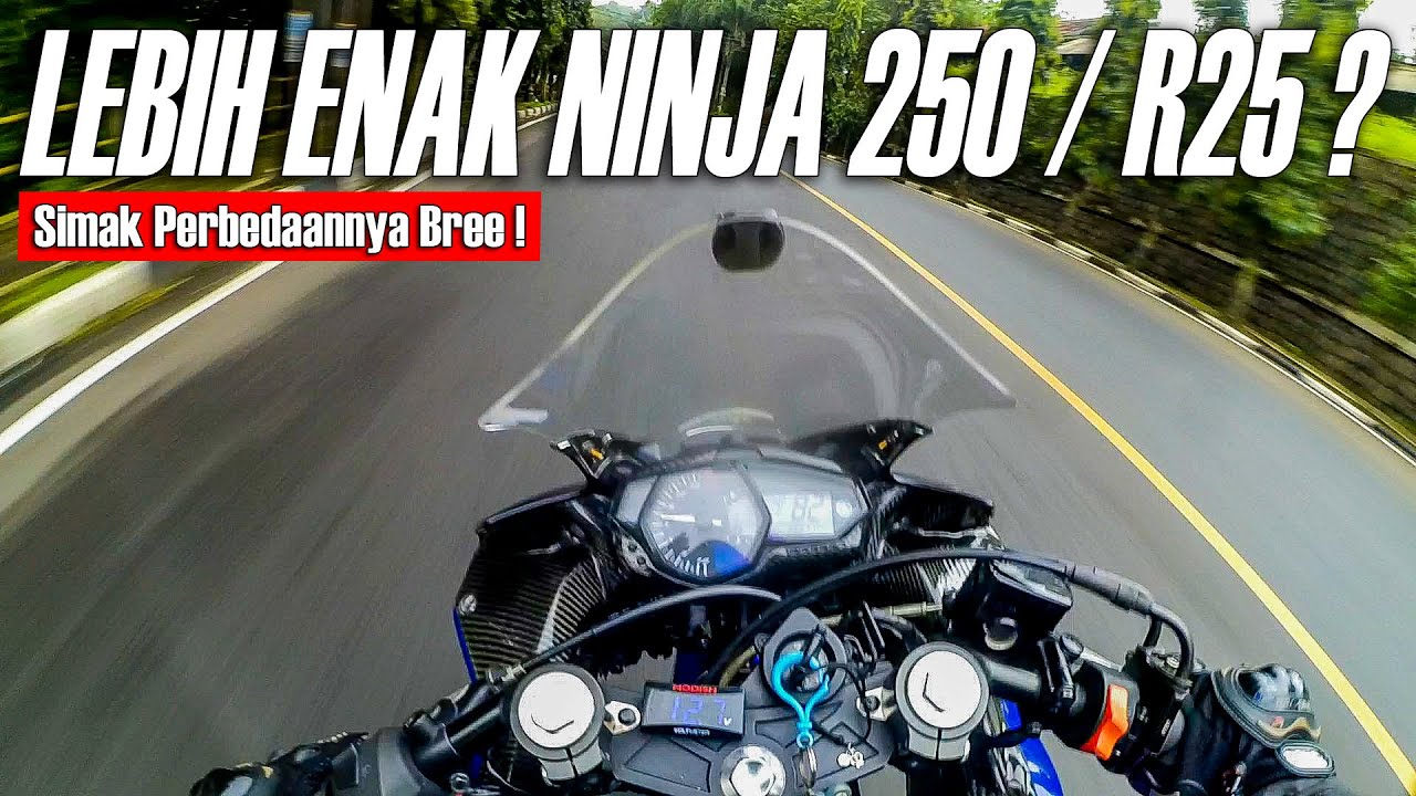 LEBIH ENAK NINJA 250 / R25 BUAT HARIAN ? Kelebihan dan Kekurangan R25 ...