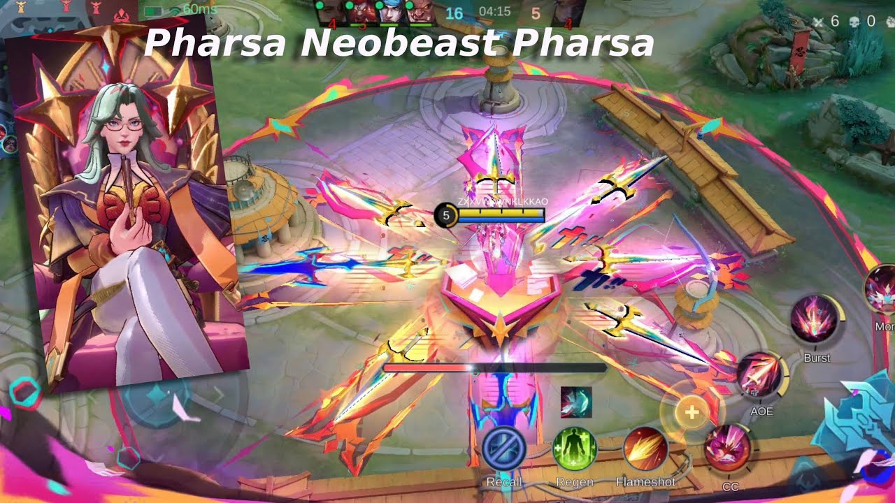 PHARSA NEW NEOBEAST SKIN "NEOBEAST PHARSA" - MLBB NEW SKIN (pharsa ...